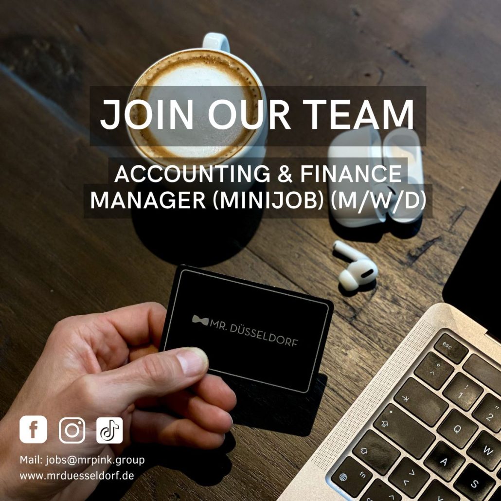 ACCOUNTING & FINANCE MANAGER - Mr. Düsseldorf